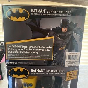 DC Comics | Other | Batman Smile Oral Hygiene Set | Poshmark